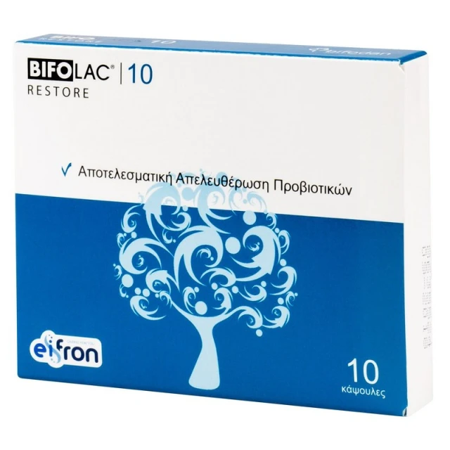 Bifolac Restore Probiotics Προβιοτικό Σύμπλεγμα, 10caps | PharmacyPoint