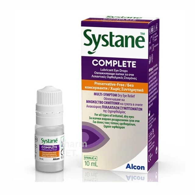 Systane Complete Λιπαντικές Σταγόνες για Ανακούφιση | PharmacyPoint