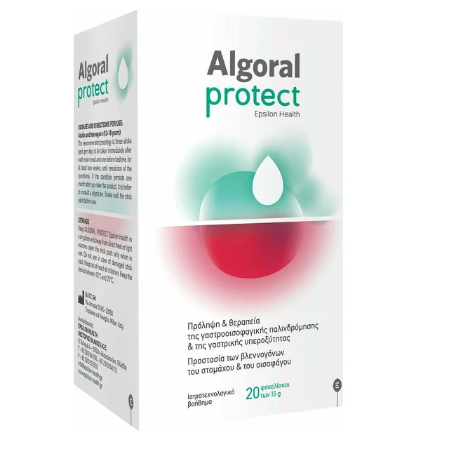 EPSILON HEALTH Algoral Protect, Συμπλήρωμα διατροφής για Καούρα ...